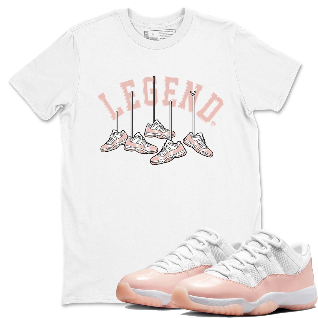Hanging Sneakers Unisex Shirts to Match Jordans 11s Legend Pink - Etsy
