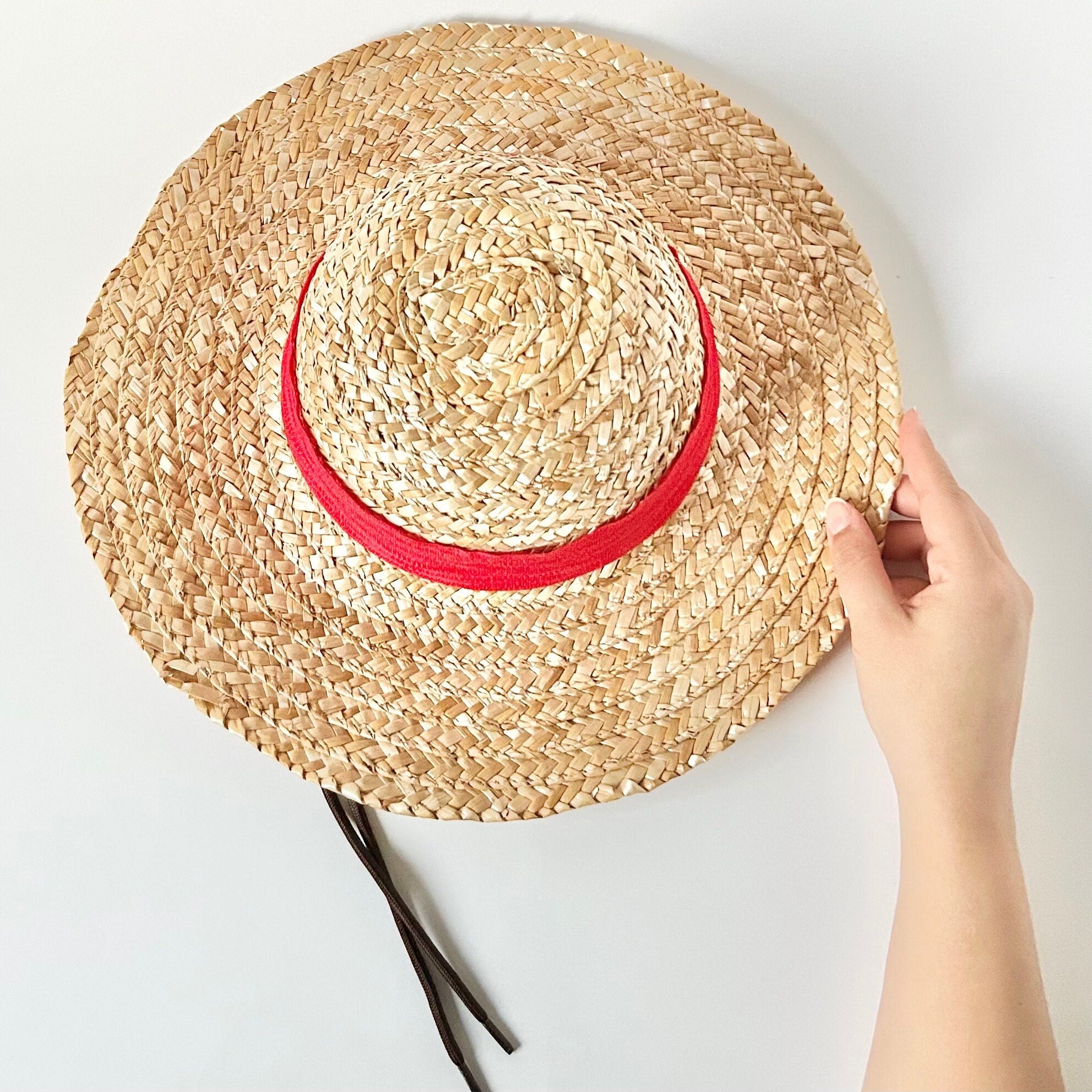 Monkey D Luffy Straw Hat One Piece Straw Hat Luffy Cosplay Hat - Etsy ...
