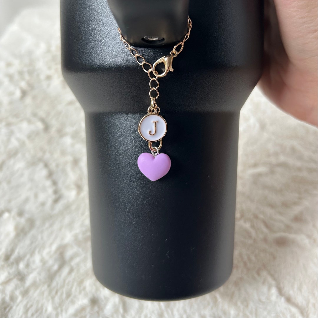 Water Bottle Charm for Handle Purple Custom Brumate Charm Handle Lilac ...