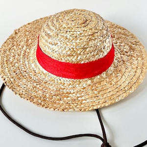 Monkey D Luffy Straw Hat One Piece Straw Hat Luffy Cosplay Hat Anime ...