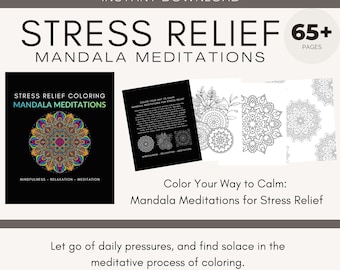 20 Printable Mandala Coloring Pages | Adulting Coloring, Coloring Cards ...