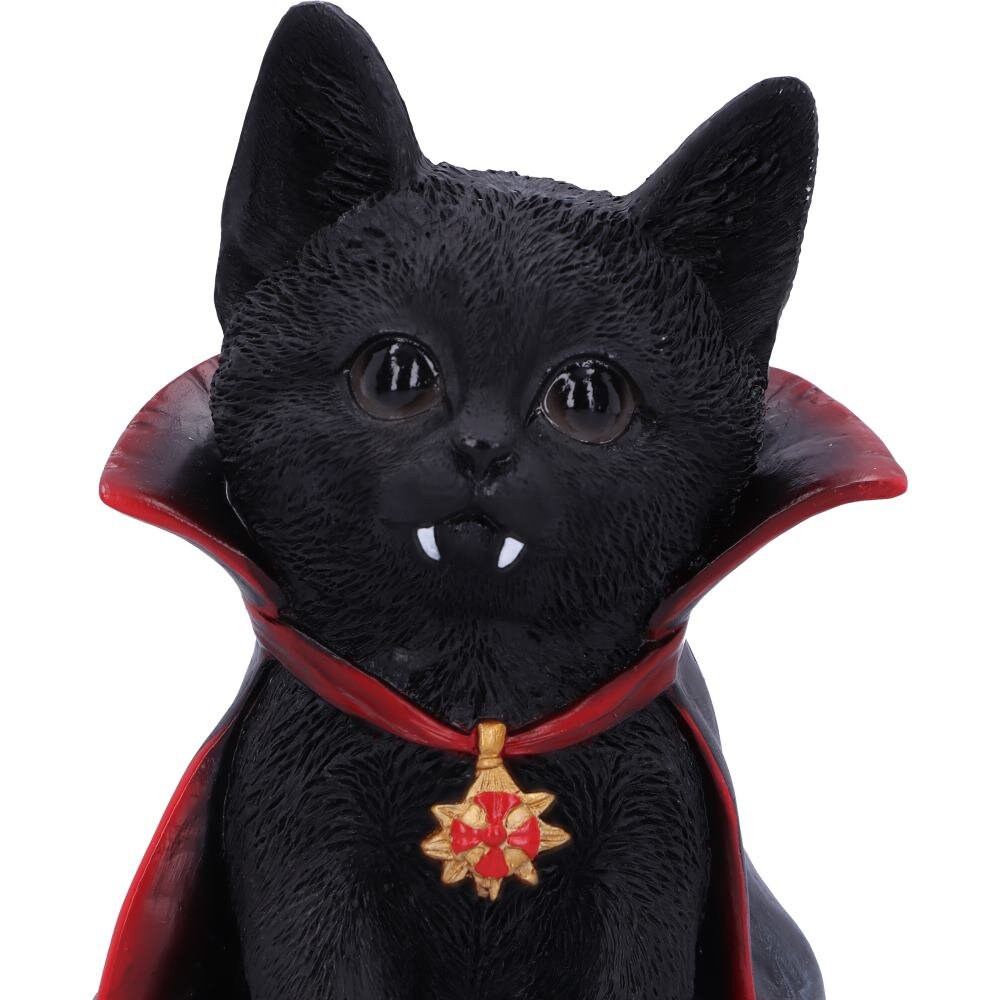 Count Catula Cat Vampire Resin Statue Figure Hand Painted Dracula Gift ...