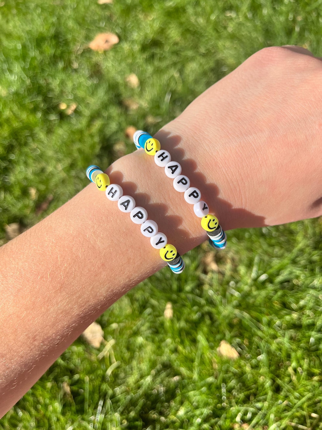 NF “HAPPY” Clay Beaded Bracelet NF Fans | Nf Rapper Merch | Hope Tour ...