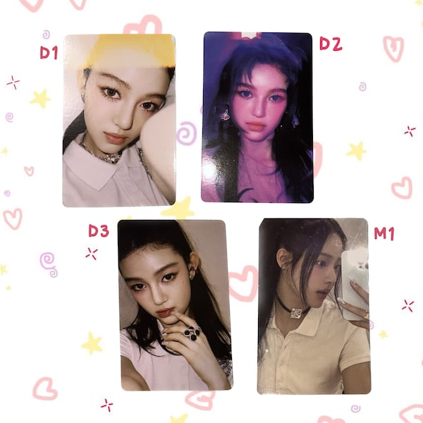 Official Newjeans Photocards - Etsy