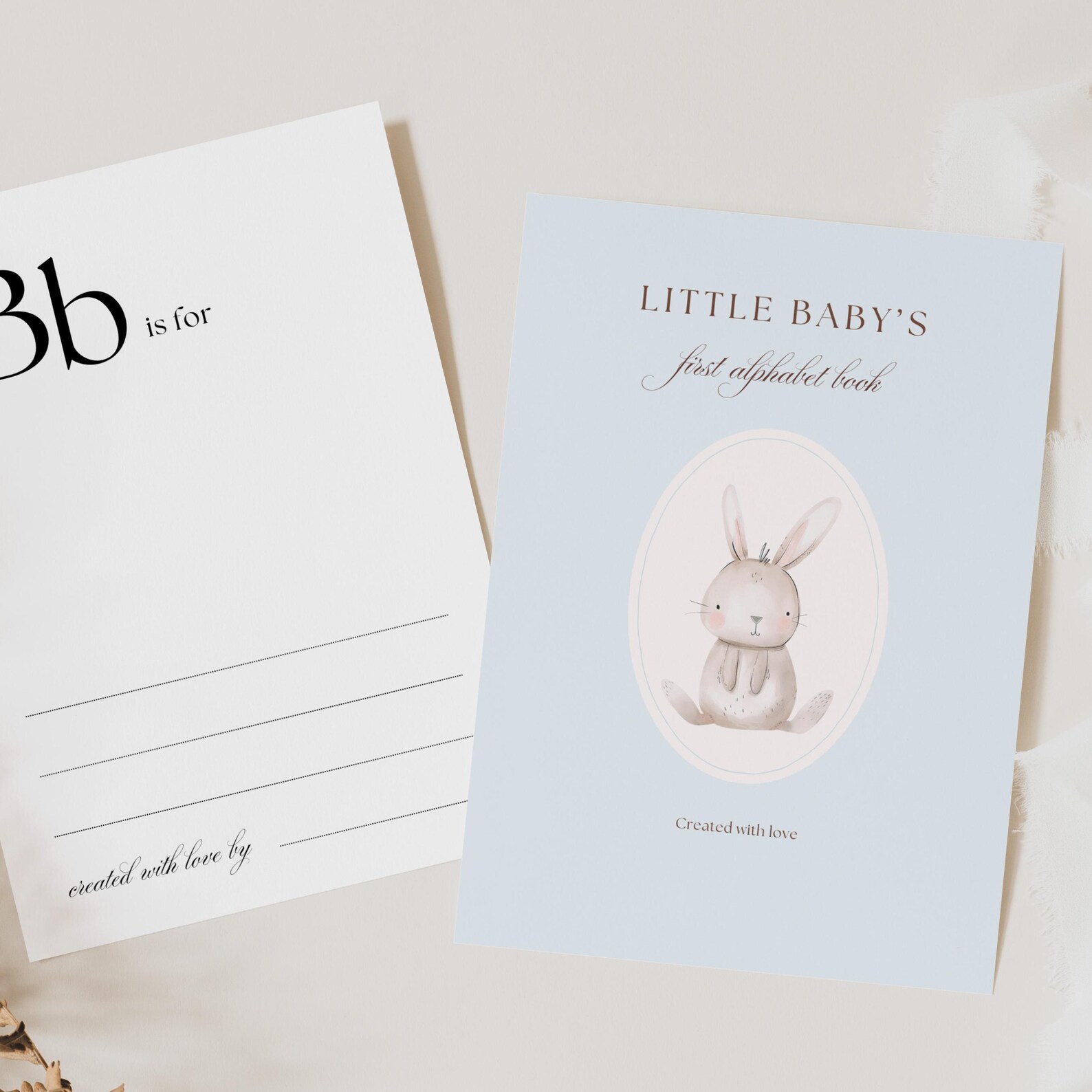 Baby First Abc Book Template, Alphabet Book Template, Abc Book Template ...