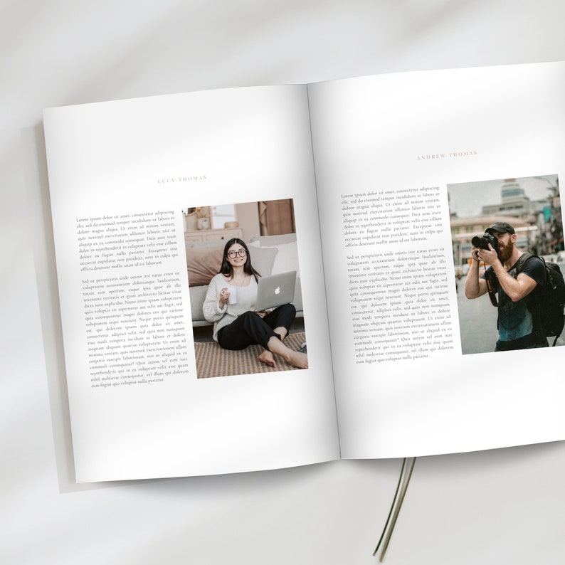 Adoption Profile Book Template Canva, Adoption Book Template, Parent ...