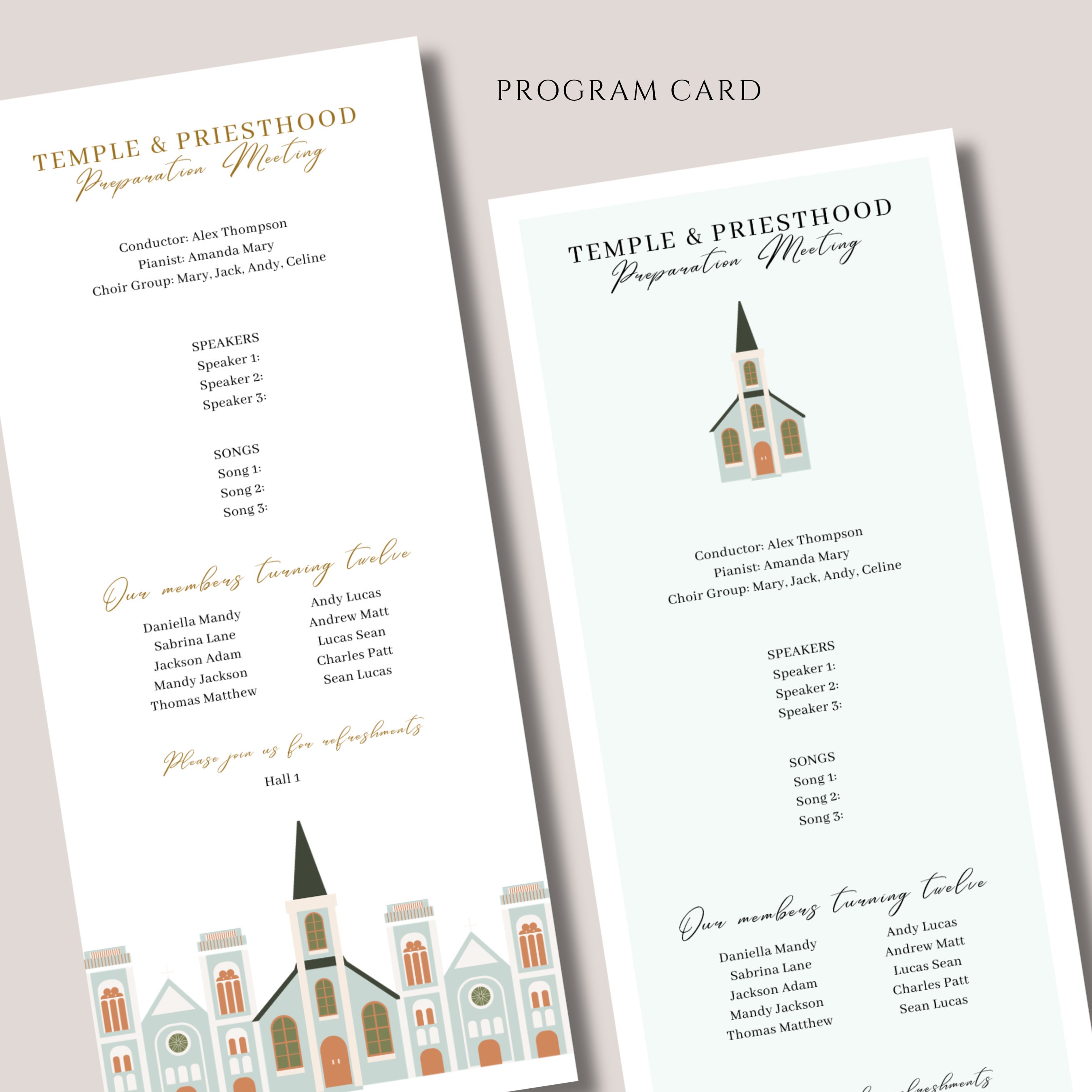 Temple and Priesthood Preview Program, Temple and Priesthood Invite ...