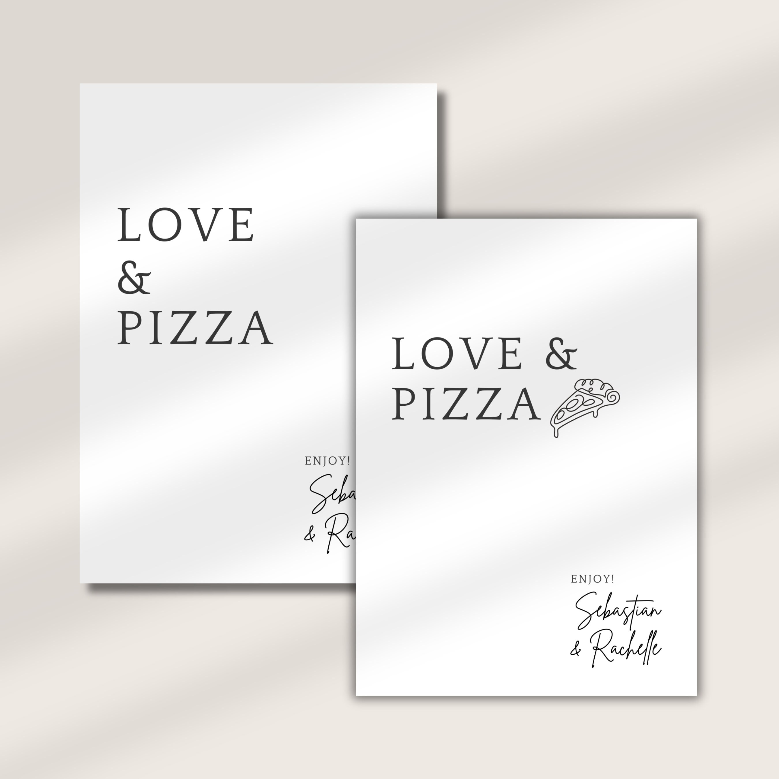 Pizza Printable Sign Pizza Printable Sign Editable - Etsy