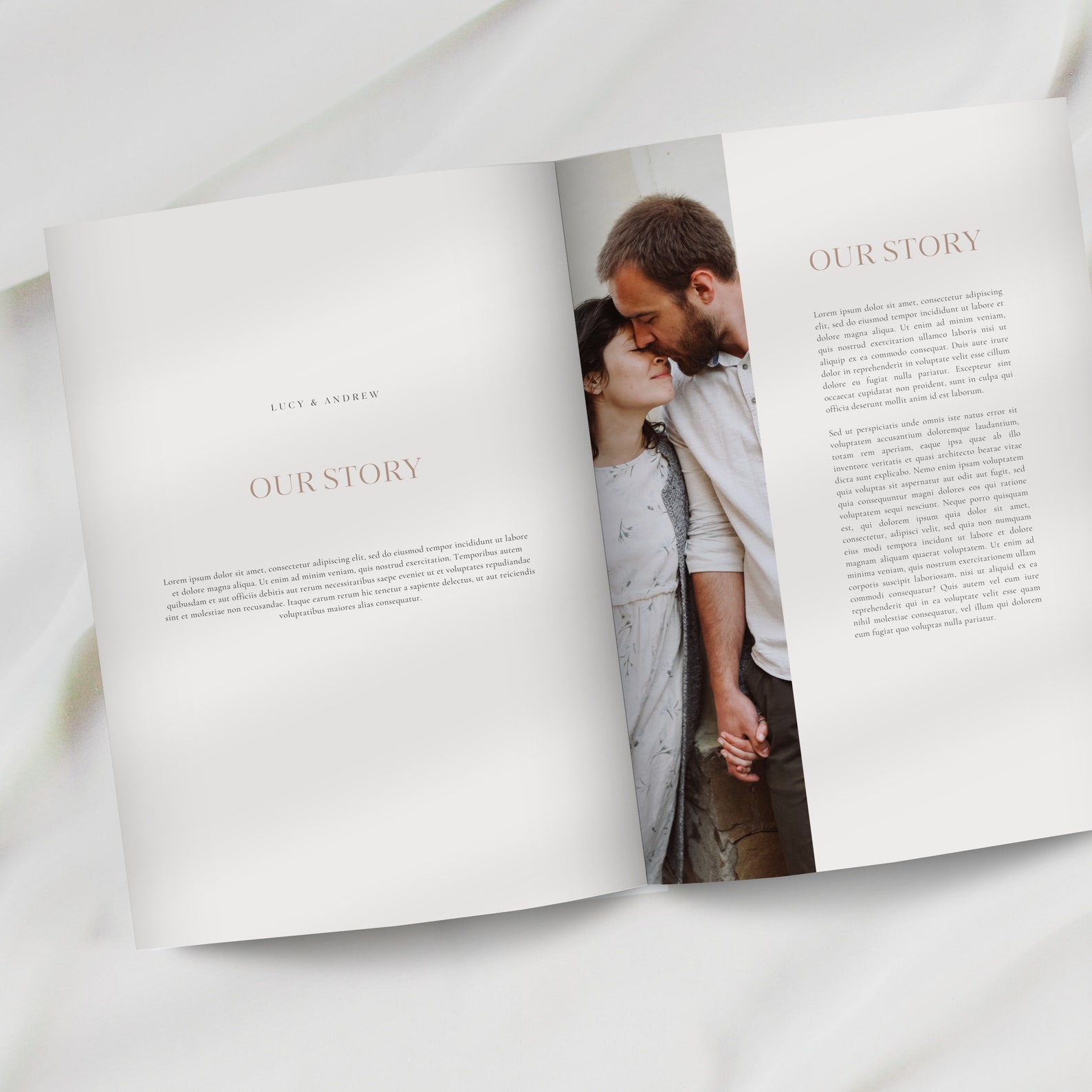 Adoption Profile Book Template Canva, Adoption Book Template, Parent ...