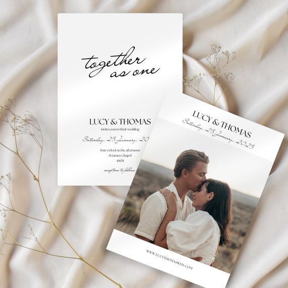 Simple Modern Wedding Invitation Wording Simple Modern Frosted Gold