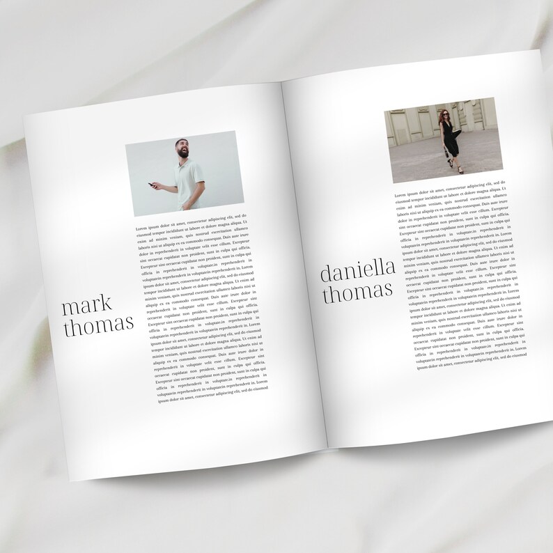 Adoption Profile Book Template Canva, Parent Profile Book Template ...