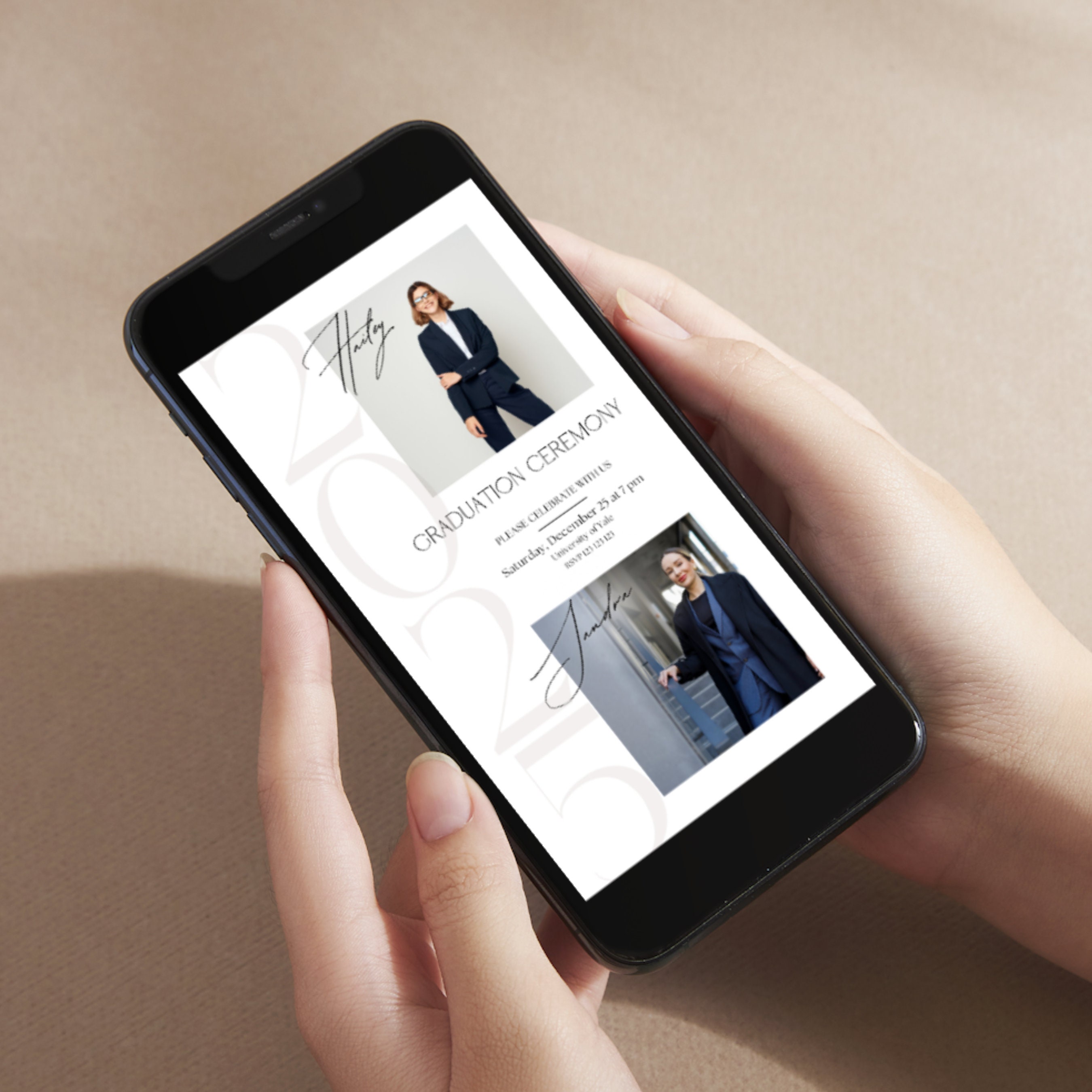 Graduation Invitation for Siblings, Graduation Invitation for Twins ...