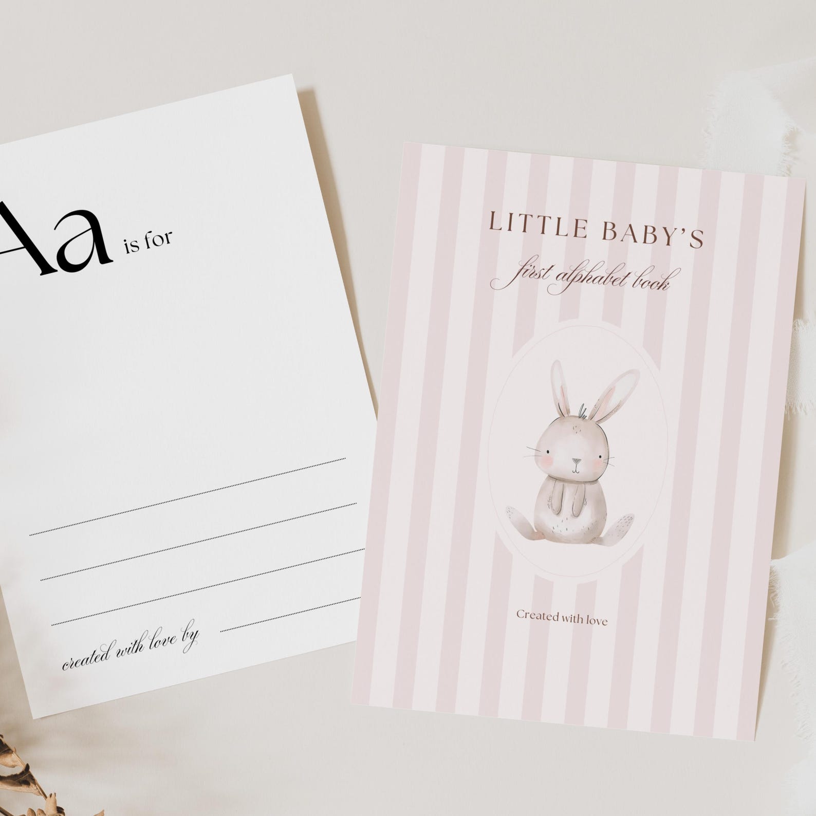 Baby First Abc Book Template, Alphabet Book Template, Abc Book Template ...