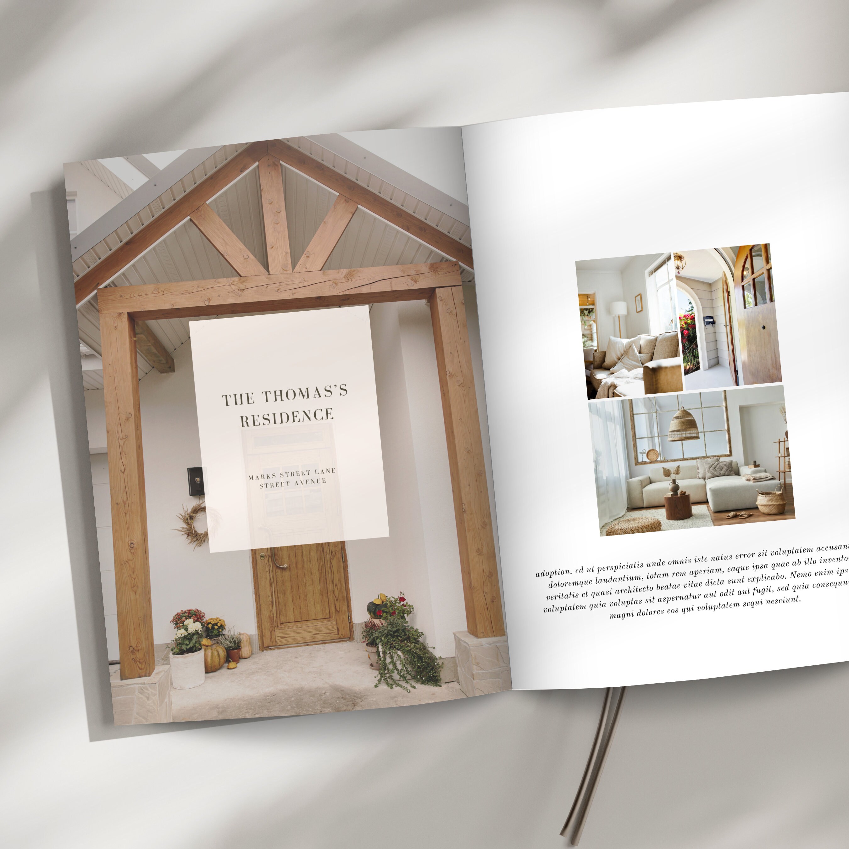 Adoption Profile Book Template Canva, Adoption Book Template, Parent ...