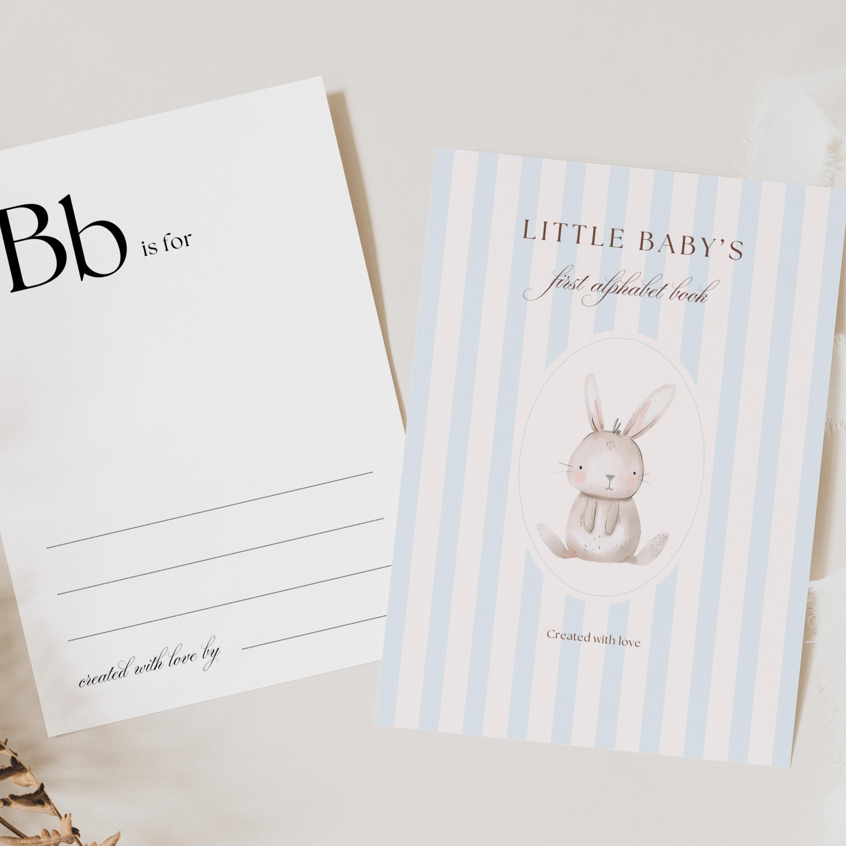 Baby First Abc Book Template, Alphabet Book Template, Abc Book Template ...