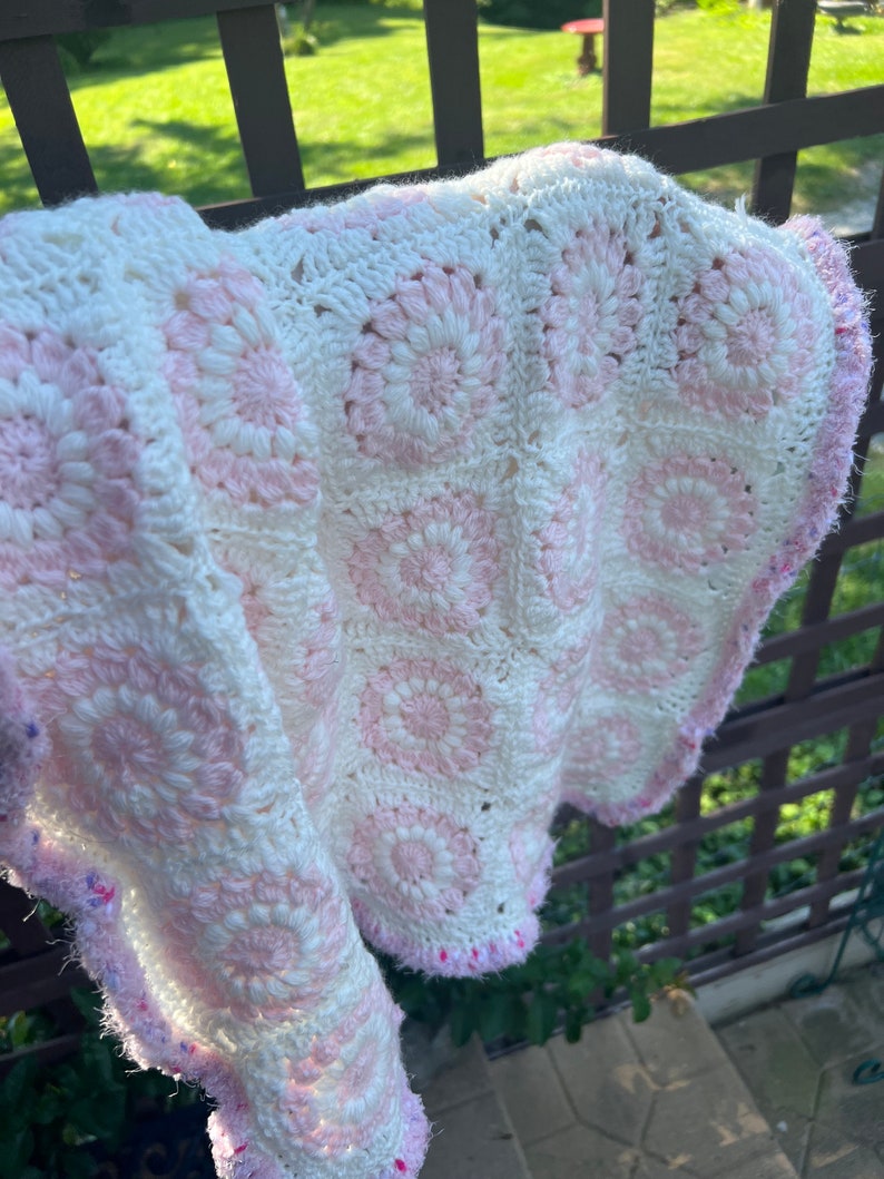 Granny Square Baby Blanket Pattern - Etsy