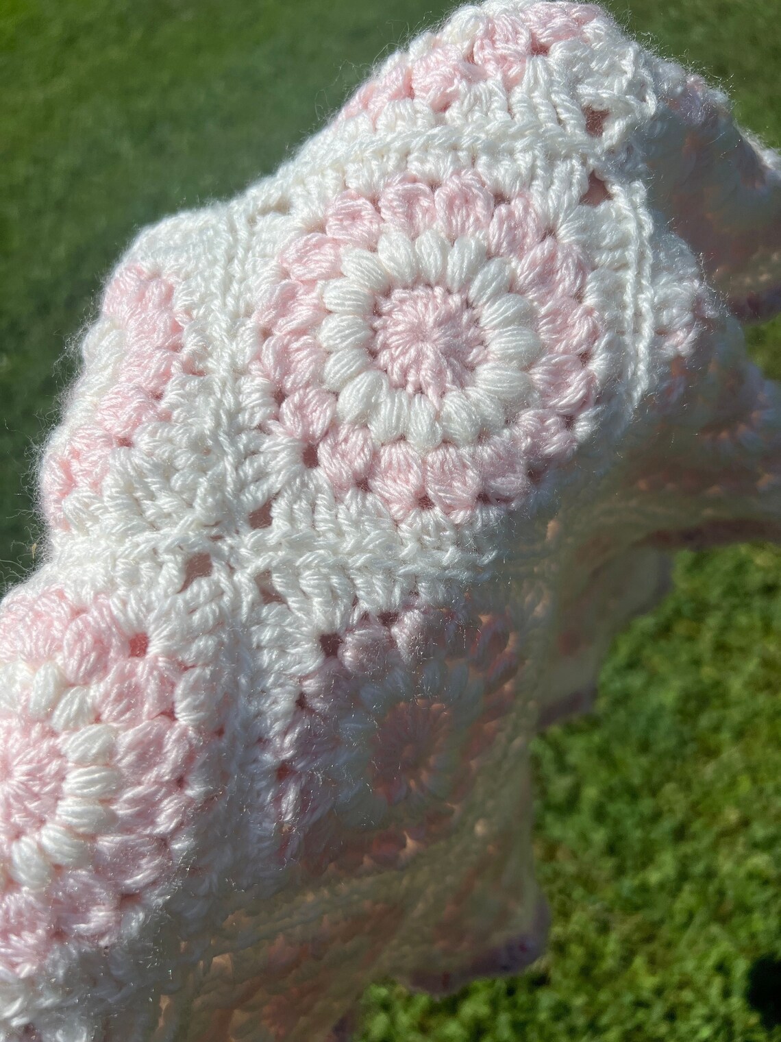 Granny Square Baby Blanket Pattern - Etsy