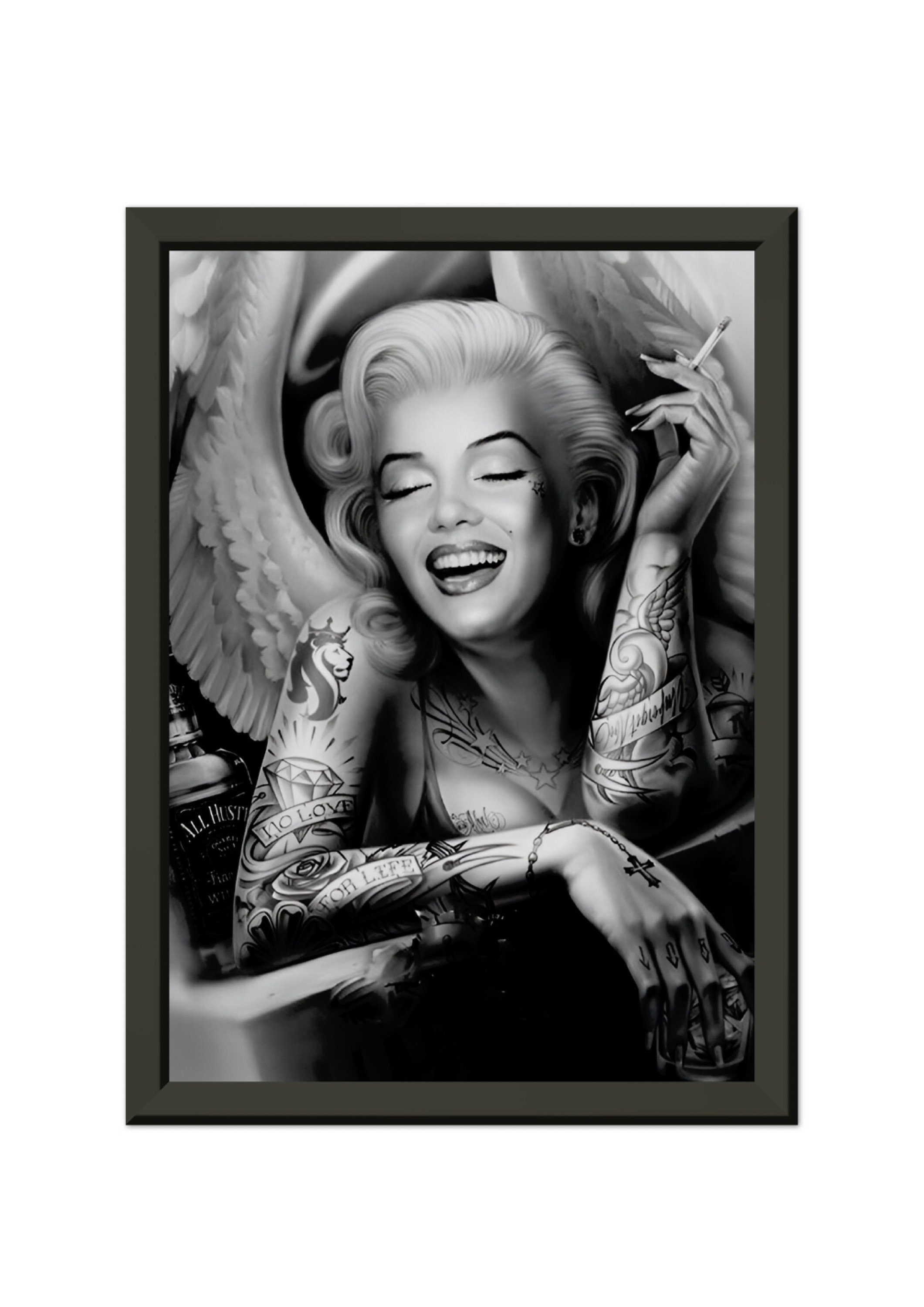 Gangster Marilyn Monroe Tattoos
