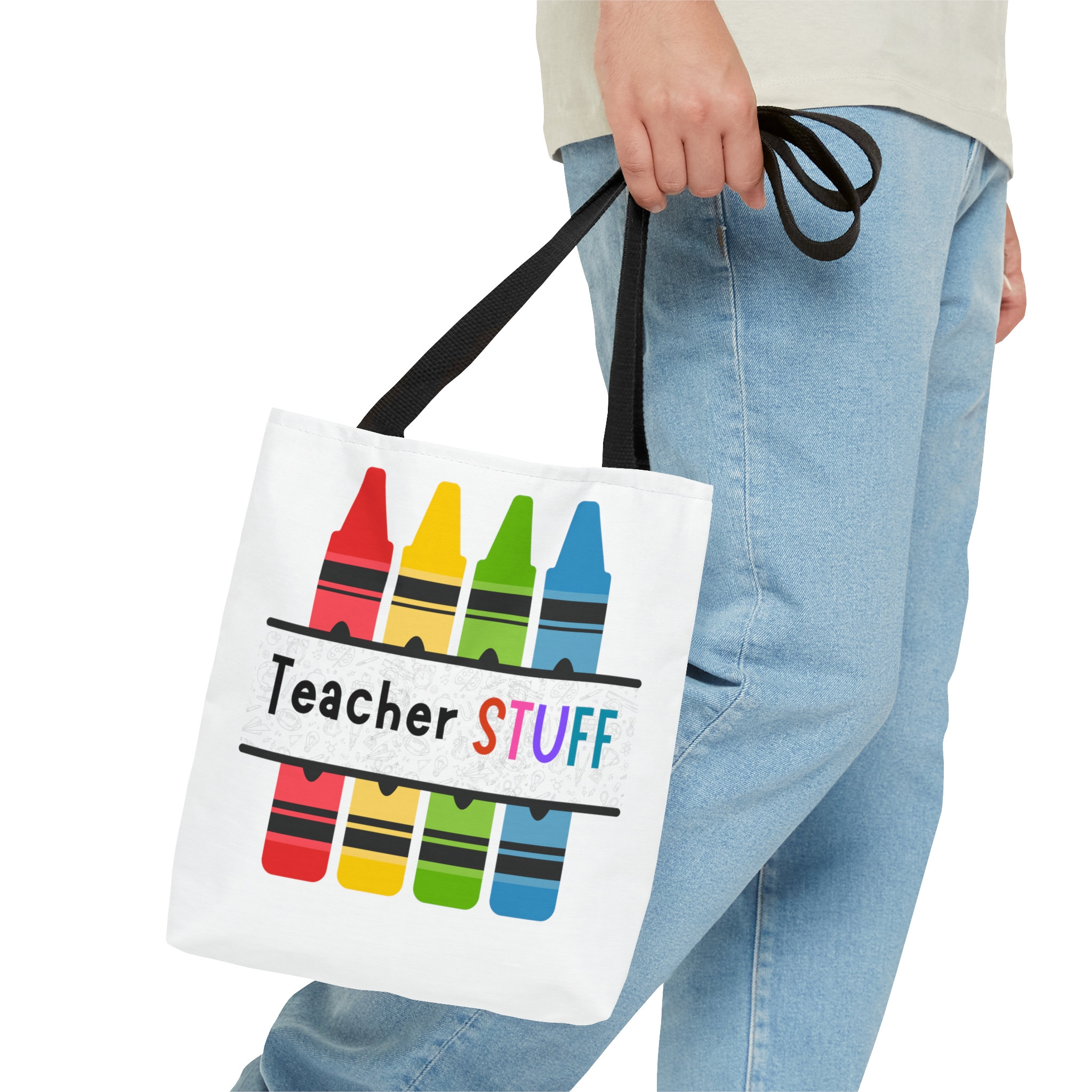 Teacher Stuff Tote Bag AOP - Etsy