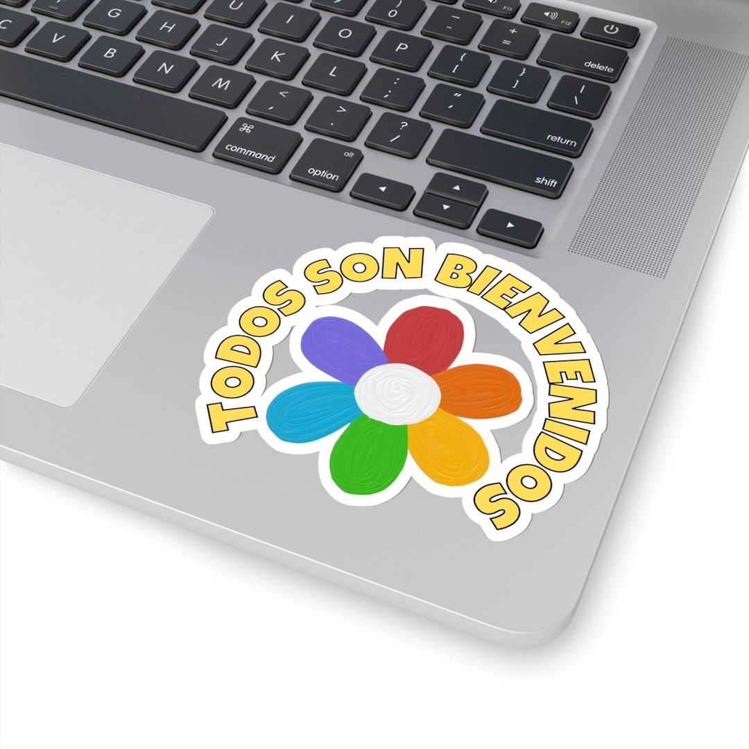 Todos Son Bienvenidos Sticker / Kiss-cut Stickers / - Etsy