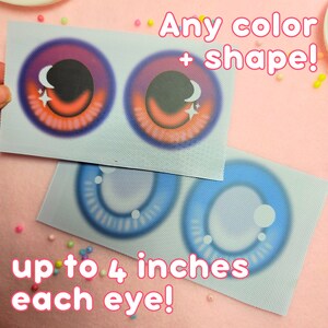 Custom Fursuit Eye Mesh: Durable, Waterproof, Scratch Proof - Etsy