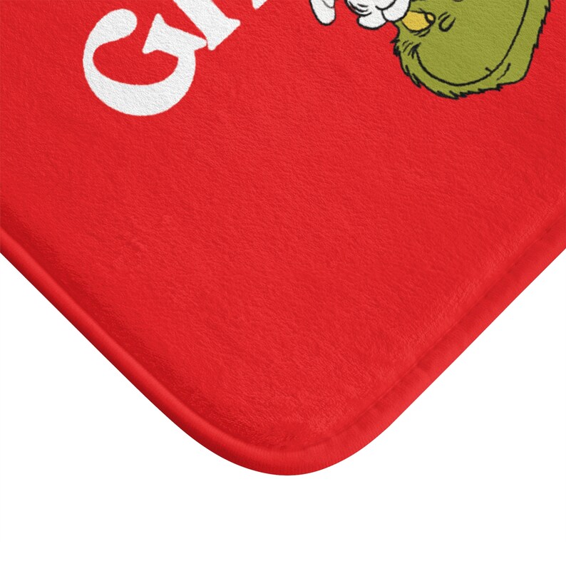 Dr.seuss Grinch Bath Mat - Etsy
