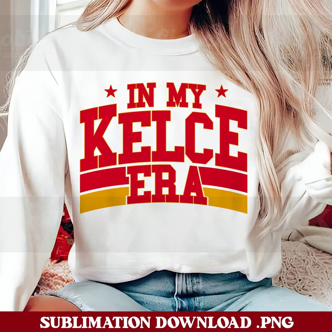 In My Kelce Era Text PNG Digital Digital Instant Download - Etsy