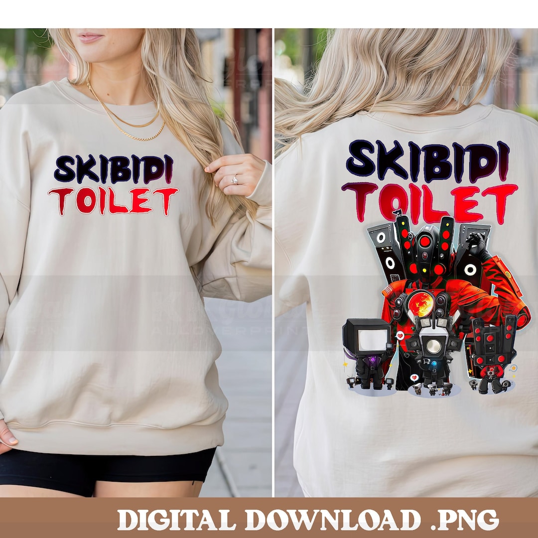 Skibidi Toilet Speakerman Design for Print Png Digital - Etsy
