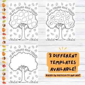 Fall Bible Verse Craft Printable, Scripture Activity Bundle, Kids ...