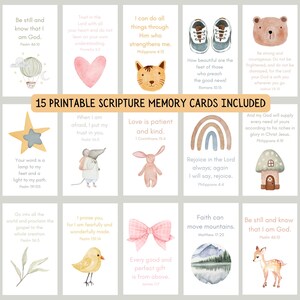 Fall Bible Verse Craft Printable, Scripture Activity Bundle, Kids ...