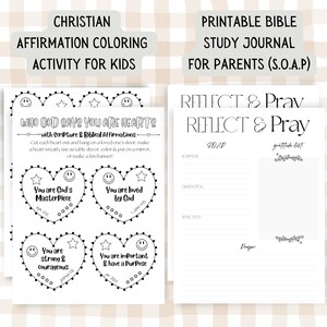 Fall Bible Verse Craft Printable, Scripture Activity Bundle, Kids ...
