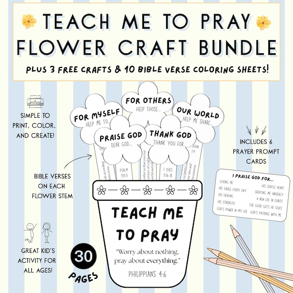 Verse on How Not to Pray - Etsy UK