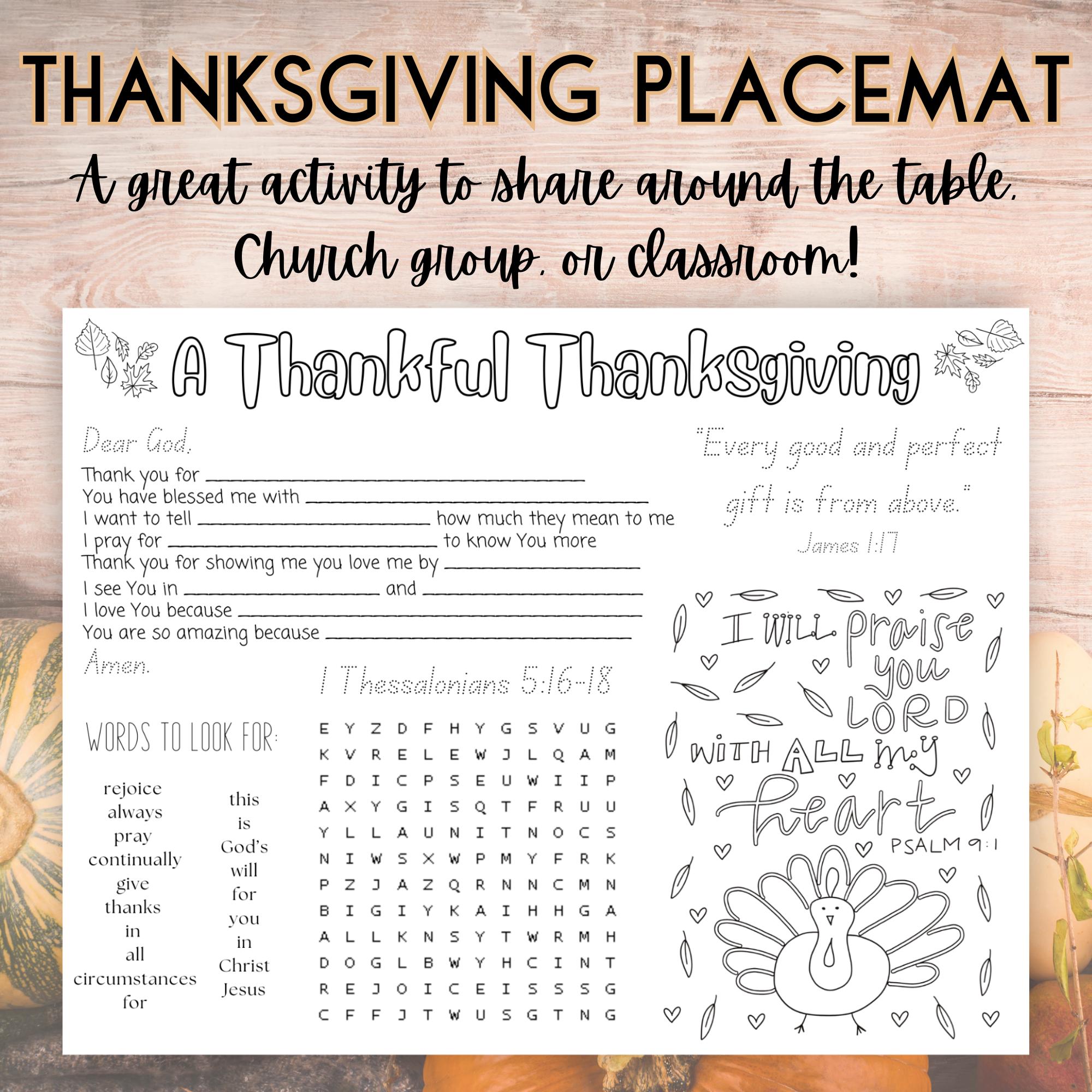 Fall Bible Verse Craft Printable, Scripture Activity Bundle, Kids ...