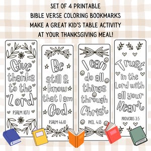Fall Bible Verse Craft Printable, Scripture Activity Bundle, Kids ...
