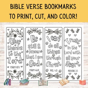 Bible Verse Fall Craft Printable Bundle, Bible Verse Coloring Pages ...