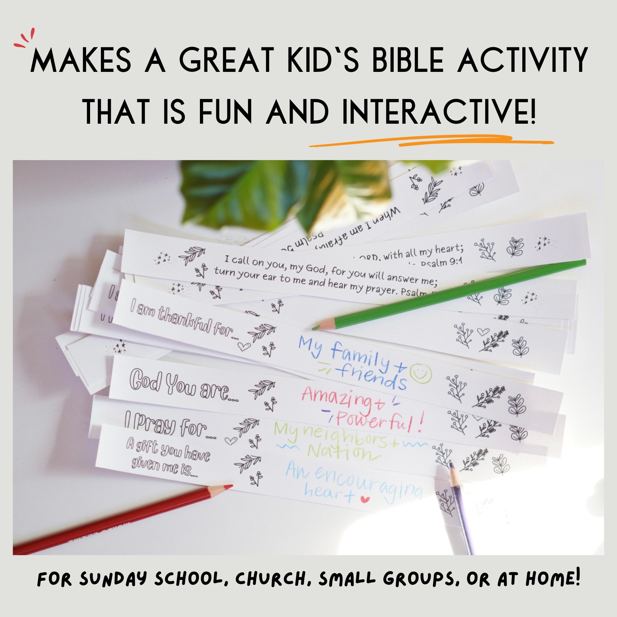 Printable Prayer Activity for Kids, Christian Preschool Printable ...