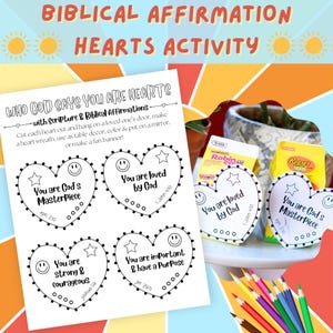 Christian Summer Kids Activities Bundle: Bible Crafts & Coloring Pages ...