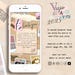 Animated Vision Board Party Evite: Editable Canva Template (digital ...