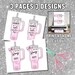 Stanley Cup Valentine Notes: Pink Bow Classroom Cards (digital Download ...