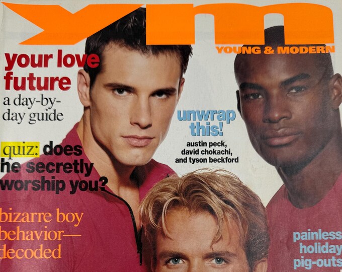 DECEMBER 1996 YM MAGAZINE, 90's Hotties Galore! - Etsy