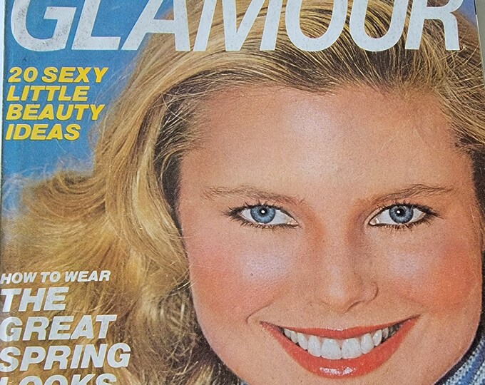 MARCH 1978 GLAMOUR MAGAZINE - Etsy