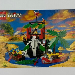 1994 Lego Set 6264 FORBIDDEN COVE 100% Complete With Box and ...