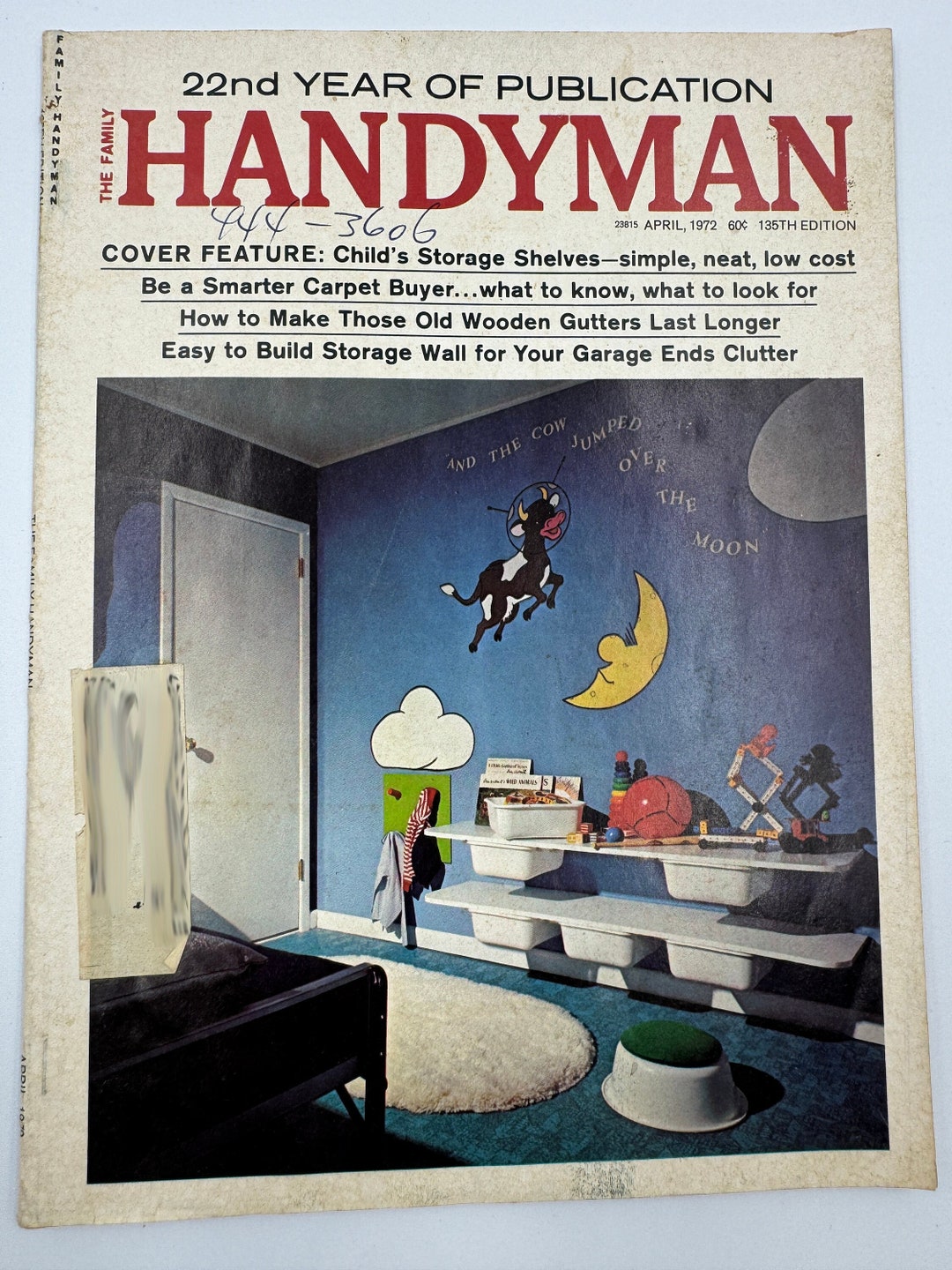 April 1972 Handyman Magazine: DIY Projects & Household Tips - Etsy