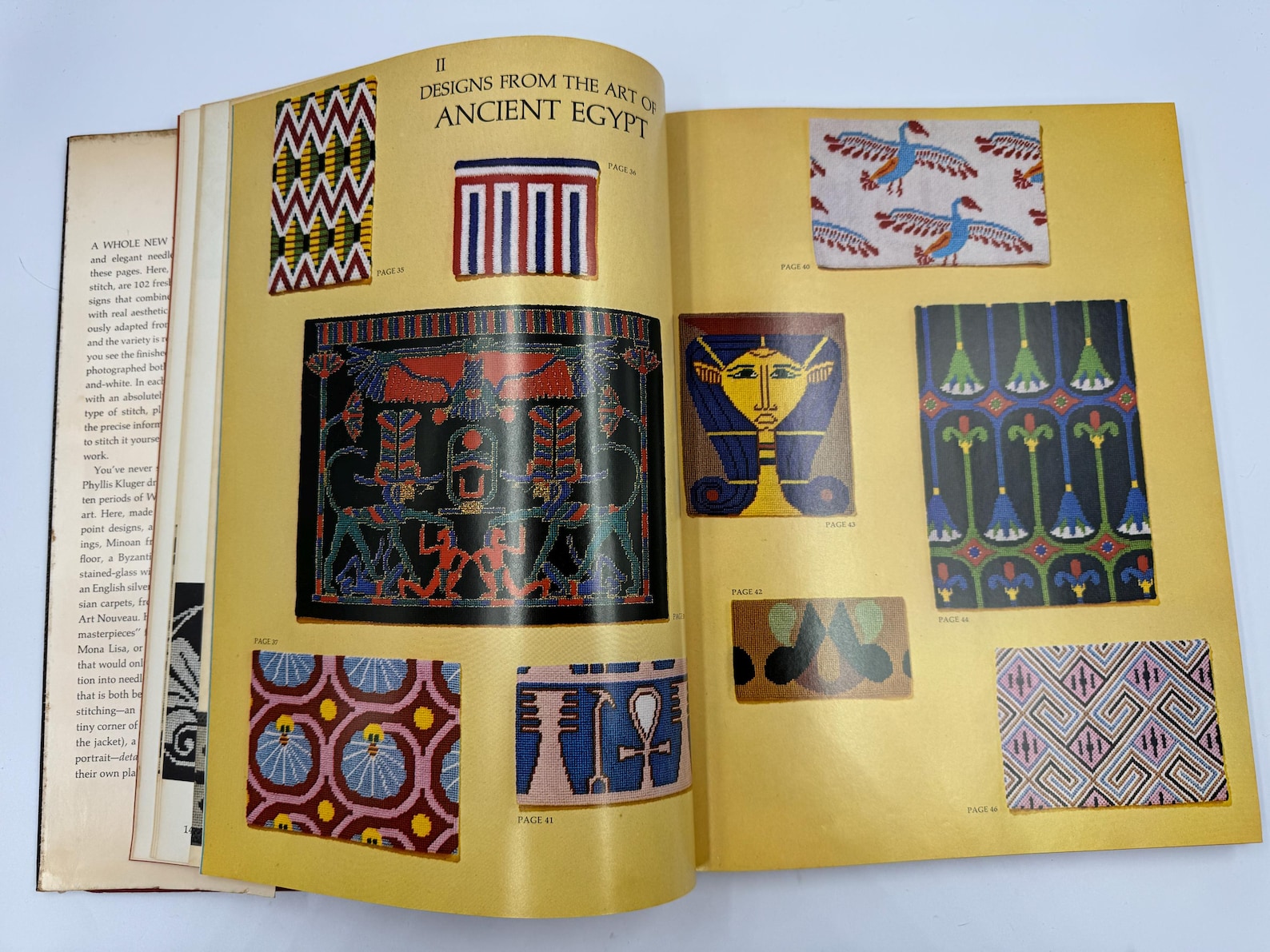 Needlepoint Gallery Patterns From the Past 1975 Phyllis Kluger Vintage ...