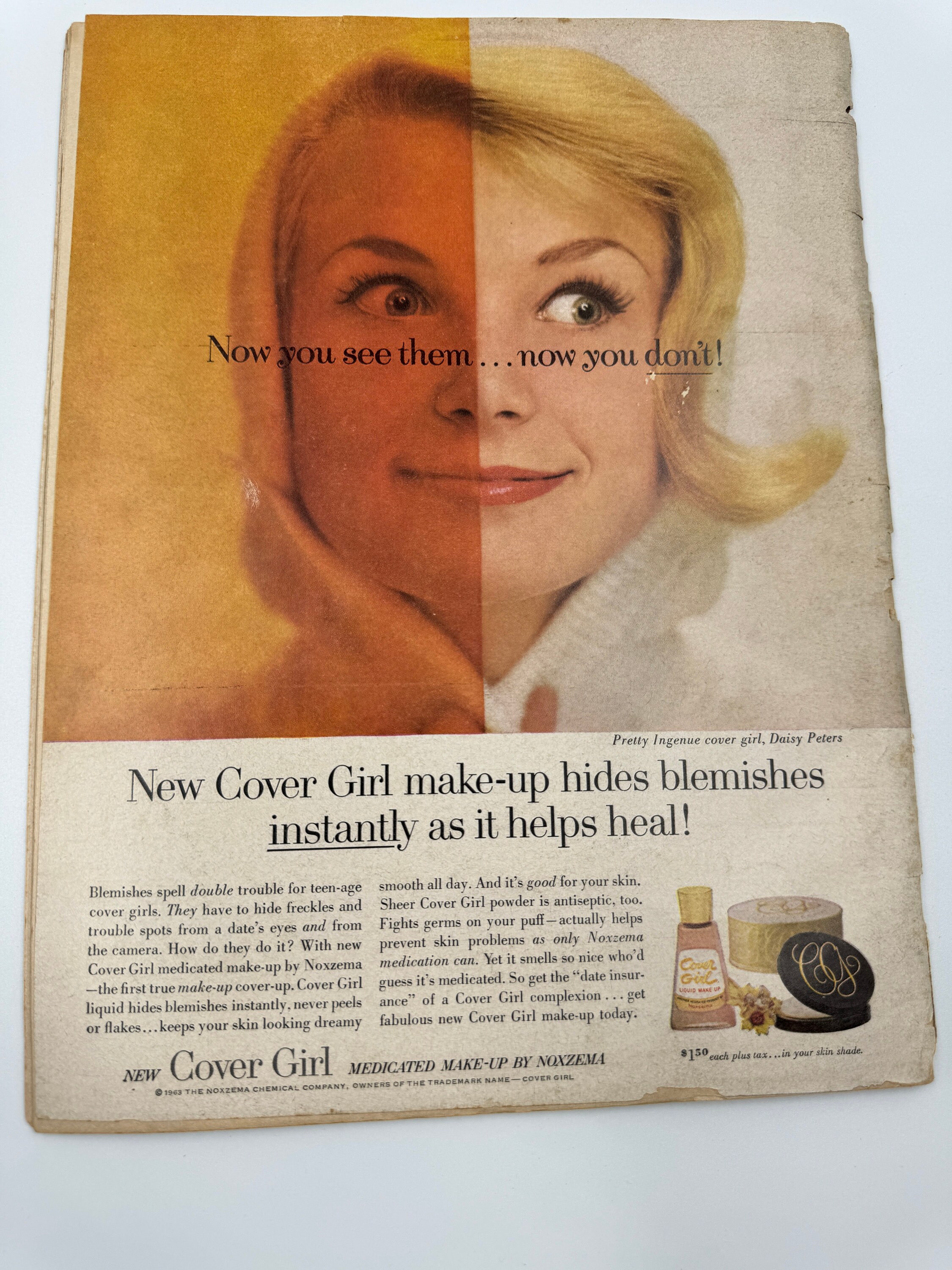 October 1963 TEEN Magazine: Freckle Contest, Vintage Fashion - Etsy