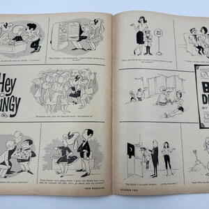 October 1963 TEEN Magazine: Freckle Contest, Vintage Fashion - Etsy