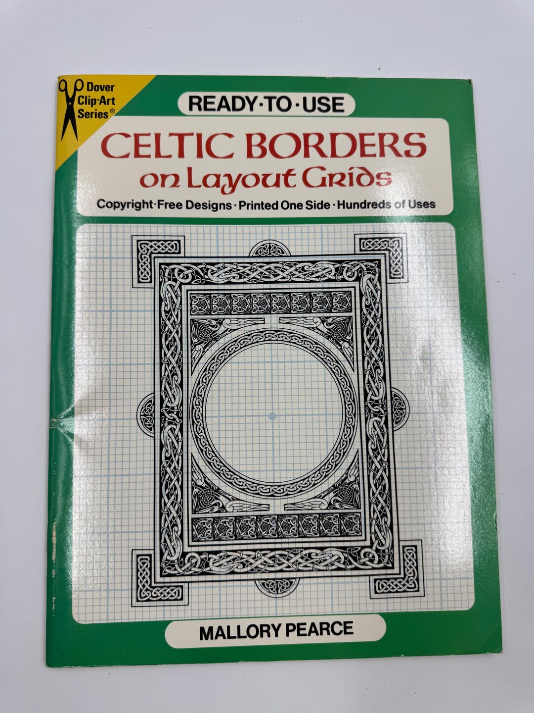 CELTIC BORDERS Layout Grids Book Mallory Pearce 1990 Clip Art Knotwork ...