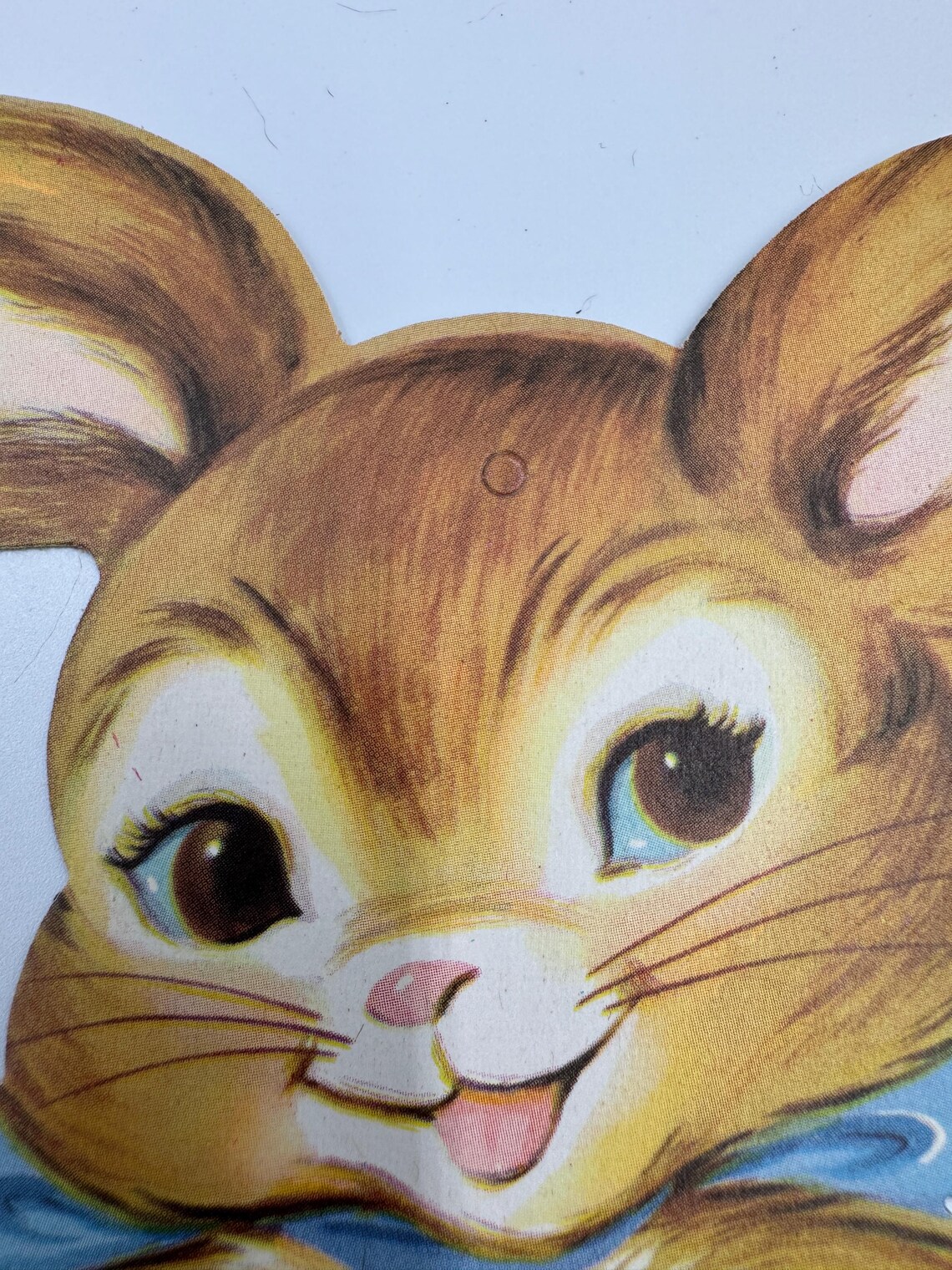 Vintage Dennison Bunny Die Cut Decorations – Set of 2 - Etsy
