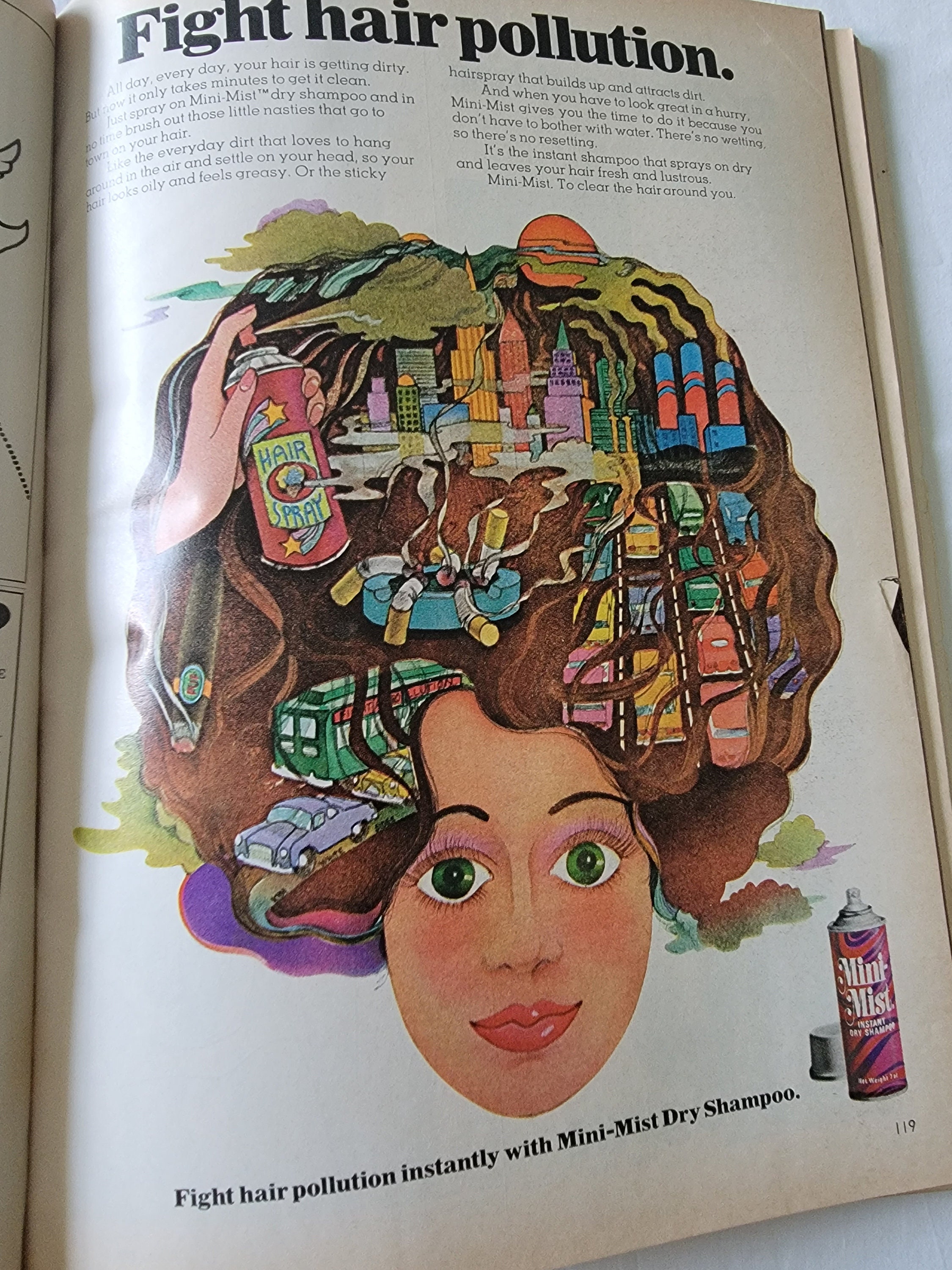 MAY 1971 GLAMOUR MAGAZINE Hand Drawn Ads - Etsy