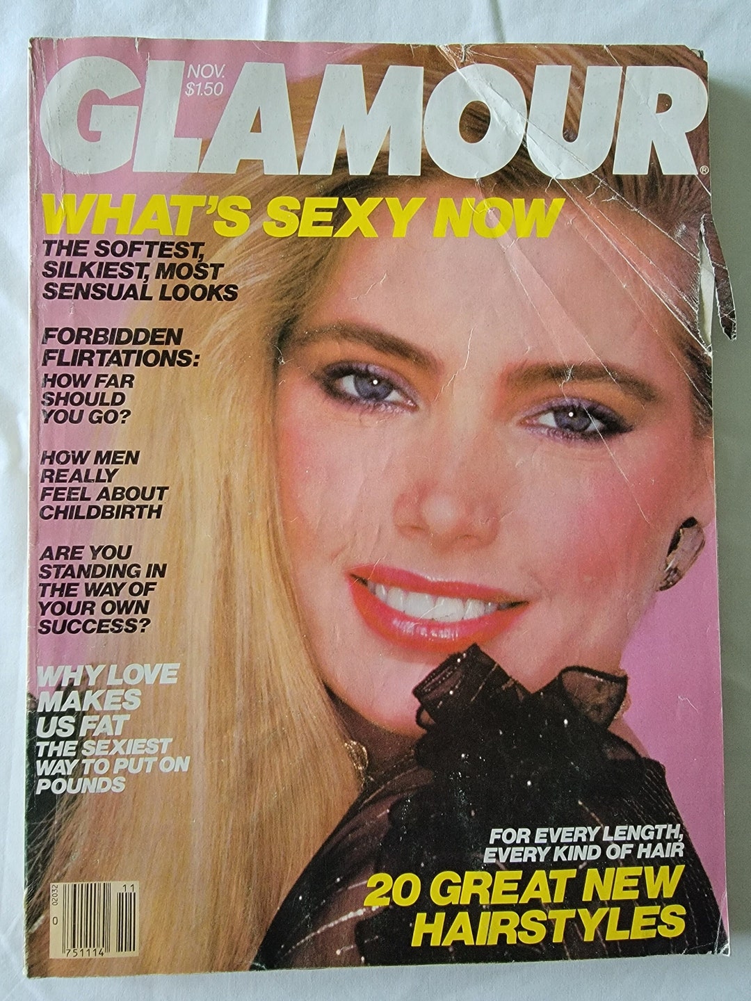 NOVEMBER 1980 GLAMOUR MAGAZINE Sexy 80's Camp!! - Etsy